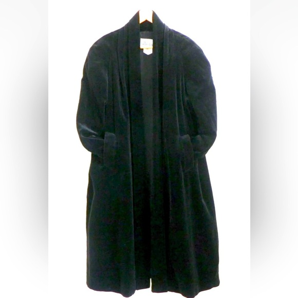 JS Collections | Jackets & Coats | Vintage Js Collections Black Velvet ...